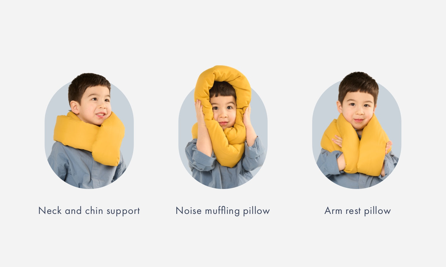 Infinity Pillow Mini - Travel Neck Pillow for Kids - Machine Washable ...