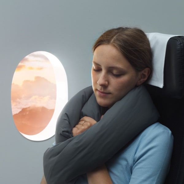 Infinity Pillow - Neck Travel Pillow Scarf - Machine Washable ...